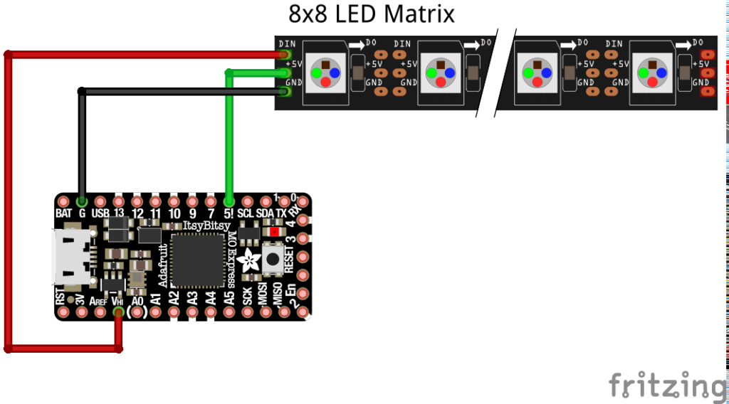 Adafruit NeoMatrixライブラリを堪能 - 電子工作 - HomeMadeGarbage