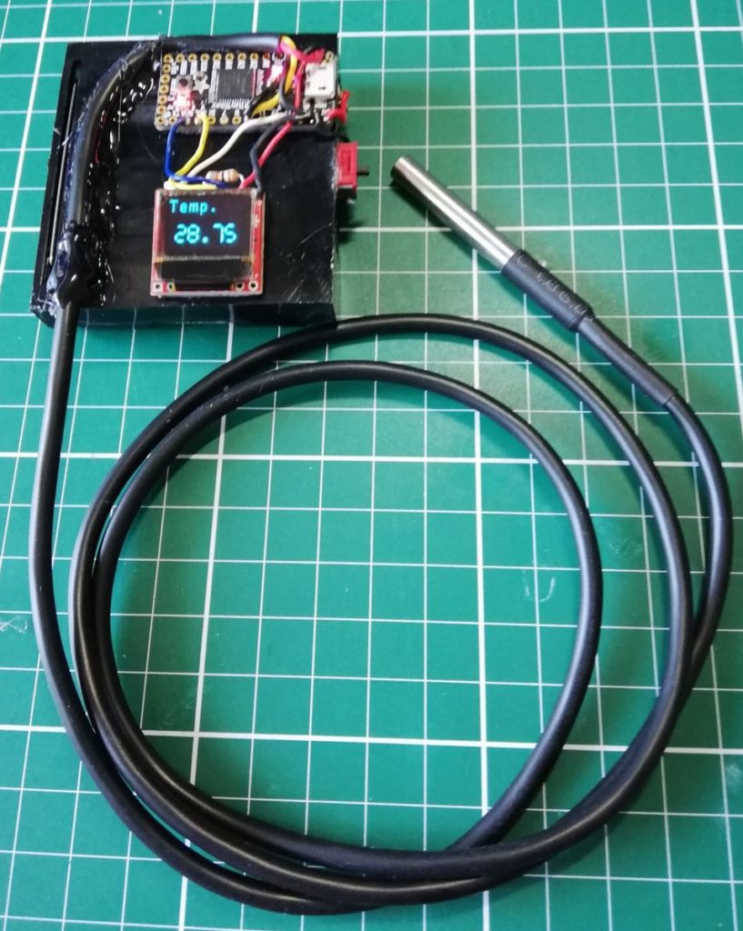 温度センサ で 水温計 作製 - 電子工作 - HomeMadeGarbage