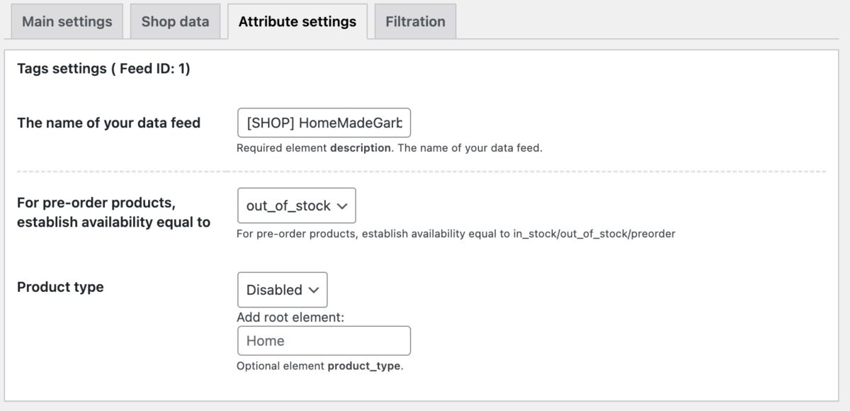 WooCommerce & Google Merchant Center 設定してみた - WordPress - HomeMadeGarbage