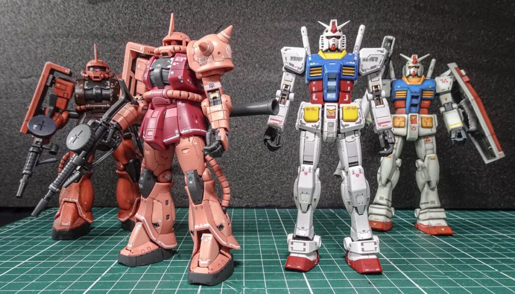 RG シャア専用ザク つくった - 工作・ハンドメイド - HomeMadeGarbage