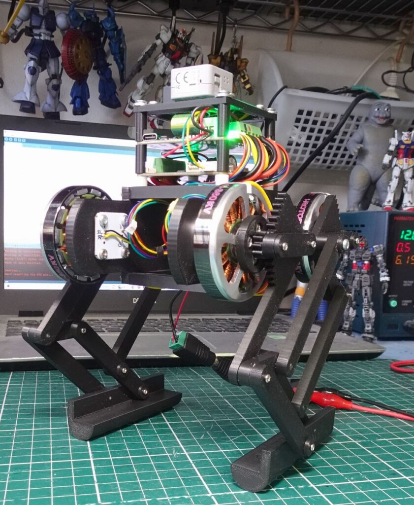 ブラシレスモータで2足歩行ロボット2 ー ロボット完成 ー - 電子工作 - HomeMadeGarbage